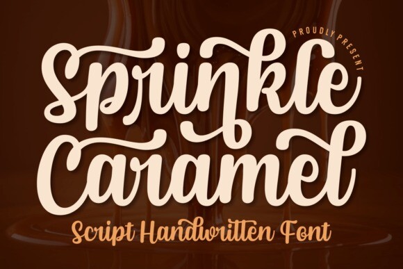 Sprinkle Caramel Font - Free Font