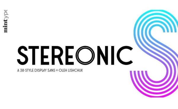 Stereonic Font - Free Font