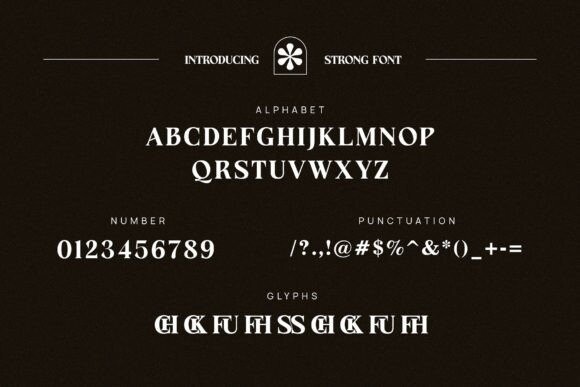 Strong Font - Free Font