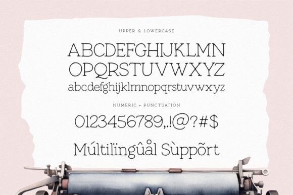 Vintage Machine Font - Free Font