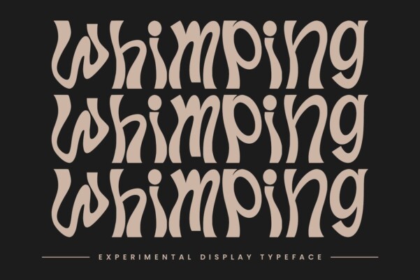 Whimping Font - Free Font