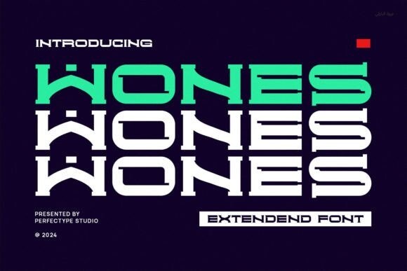 Wones Font - Free Font