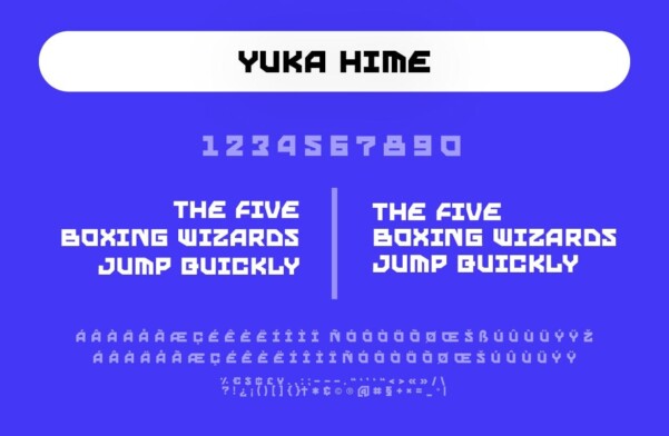 Yuka Hime Font - Free Font