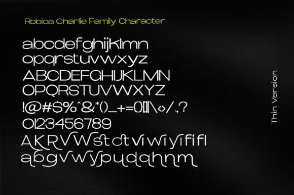 Robica Charlie Font - Free Font