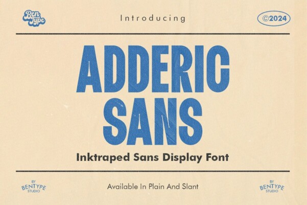 Adderic Font - Free Font