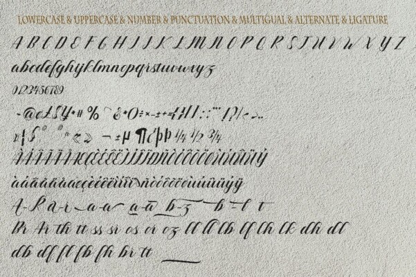 Amettha Script Font - Free Font