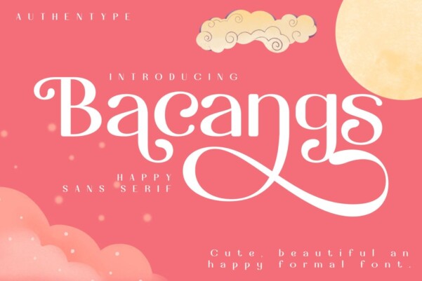 Bacangs Font - Free Font