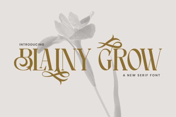 Blainy Grow Font - Free Font