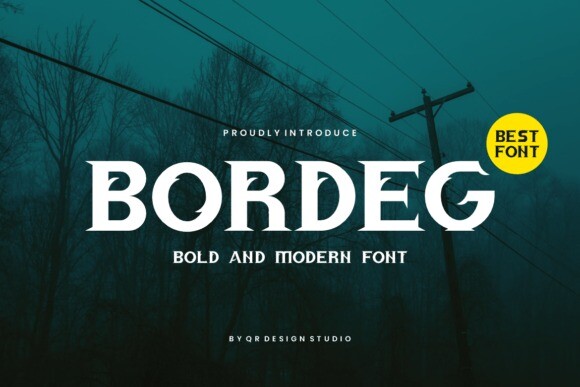Bordeg Font - Free Font