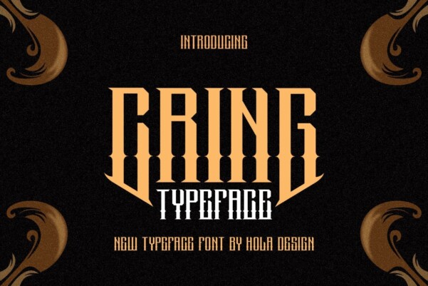 Cring Typeface Font - Free Font