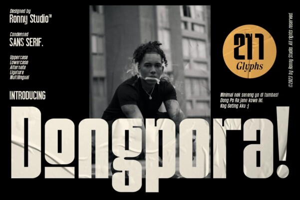 Dongpora Font - Free Font