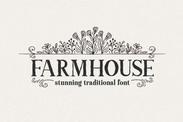 Farmhouse Rustic Font - Free Font