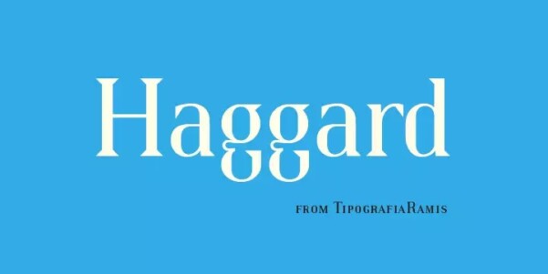 Haggard Font Family - Free Font