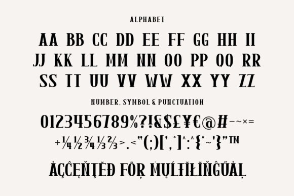 Hands Above Font - Free Font