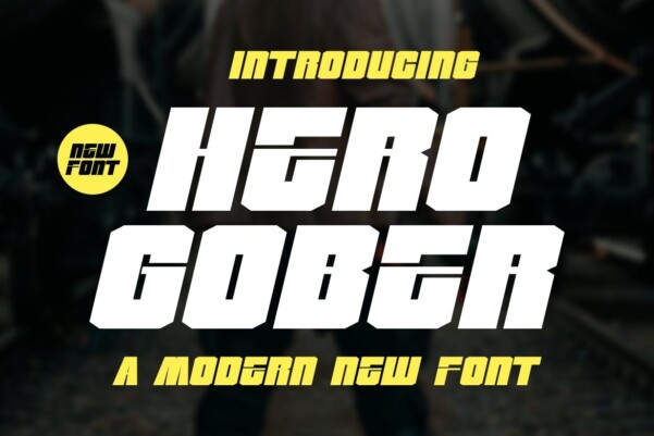 Hero Gober Font - Free Font