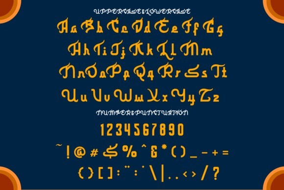 Hikma Glyphs Font - Free Font