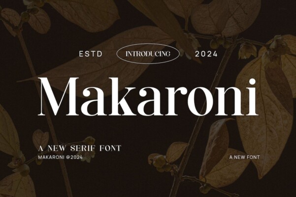 Makaroni Font - Free Font