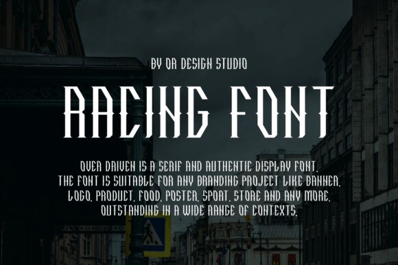 Over Driven Font - Free Font