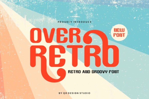 Over Retro Font - Free Font