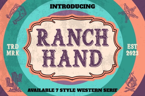 Ranch Hand Font - Free Font