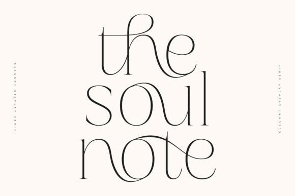Soul Note Font - Free Font