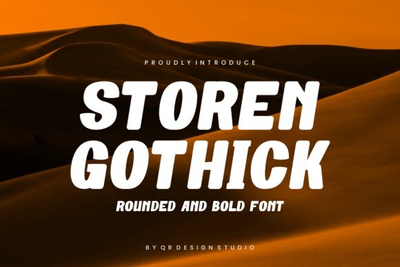 Storen Gothick Font - Free Font