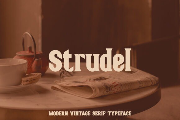 Strudel Font - Free Font