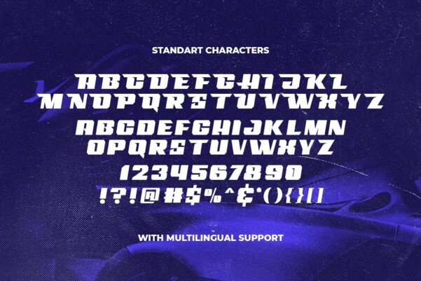 Turbo Lancer Font - Free Font