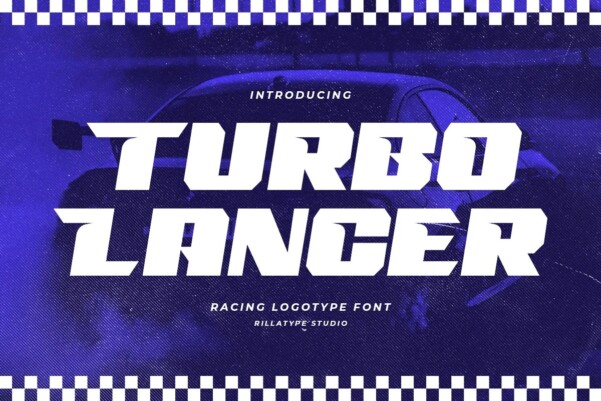 Turbo Lancer Font - Free Font