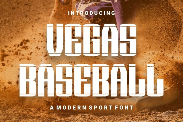 Vegas Baseball Font - Free Font