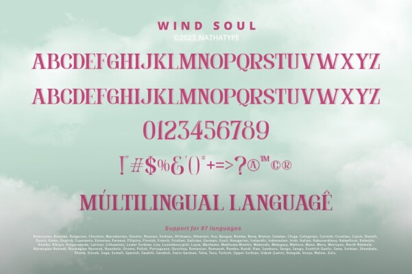 Wind Soul Font - Free Font