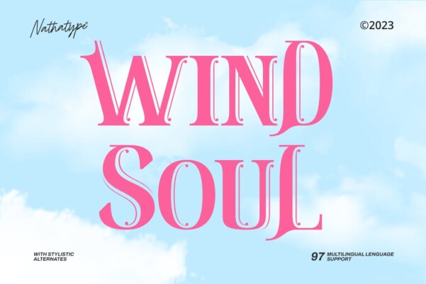 Wind Soul Font - Free Font