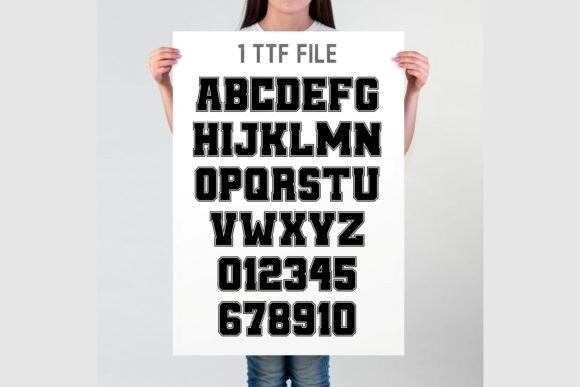 Ab College Outline Font - Free Font