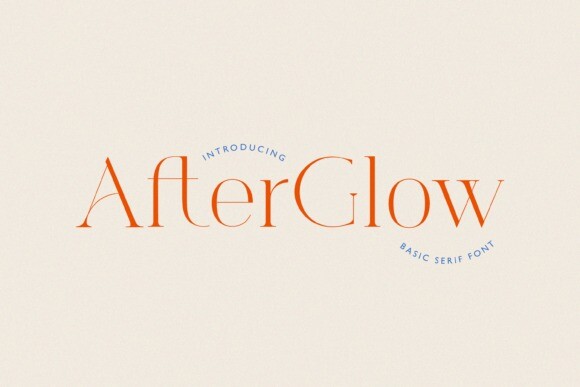 Afterglow Serif Font - Free Font