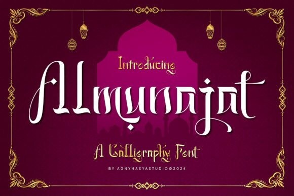 Almunajat Font - Free Font