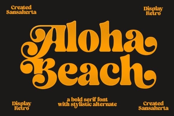 Aloha Beach Typeface - Free Font