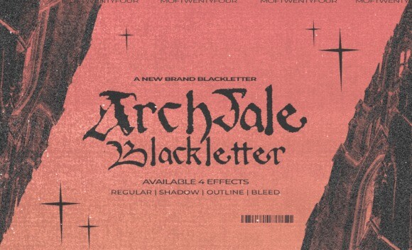 Archdale Blackletter Font - Free Font