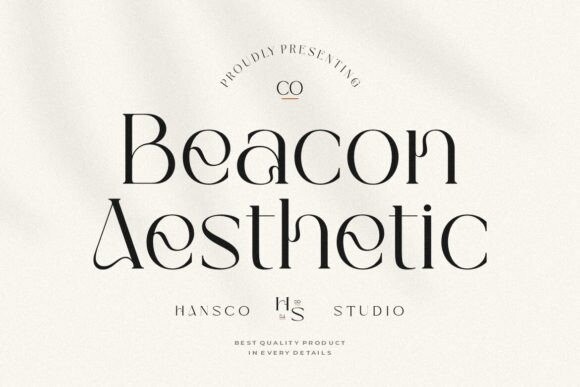 Beacon Aesthetic Font - Free Font