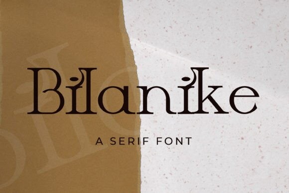Bilanike Font - Free Font