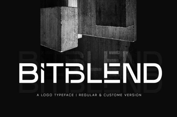 Bitblend Font - Free Font