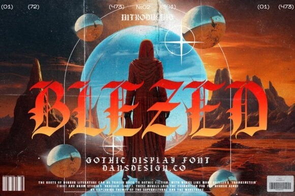 Blezed Font - Free Font