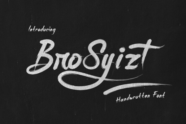 BroSyizt Font - Free Font