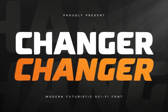 Changer Futuristic Font - Free Font