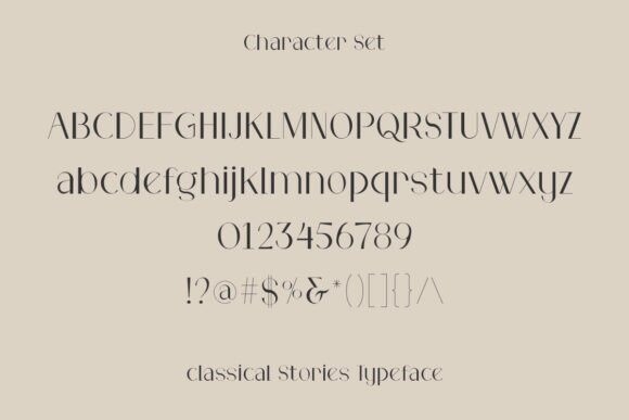 Classical Stories Font - Free Font