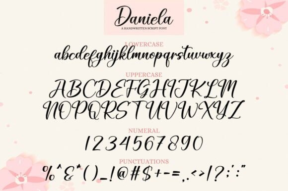 Daniela Script Font - Free Font