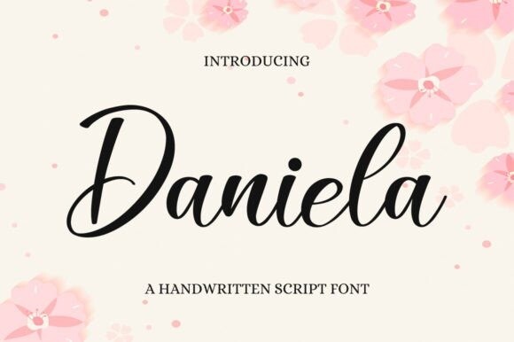 Daniela Script Font - Free Font