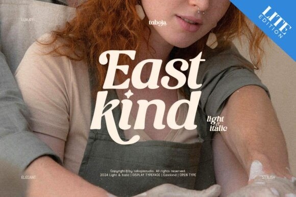 East Kind Lite Font - Free Font