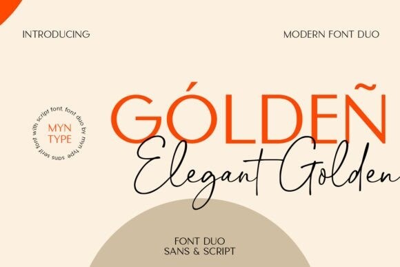 Elegant Golden Font - Free Font