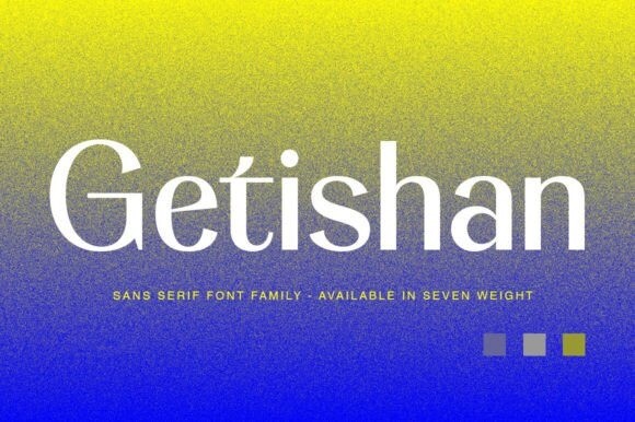 Getishan Font - Free Font
