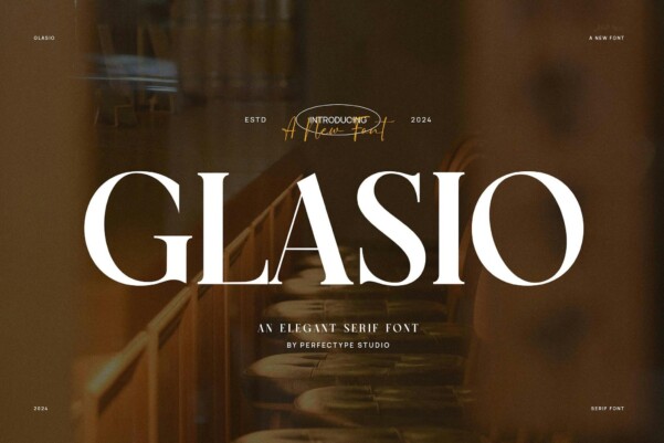 Glasio Font - Free Font
